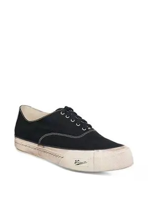 Visvim Logan Deck Lo Sneakers - Black