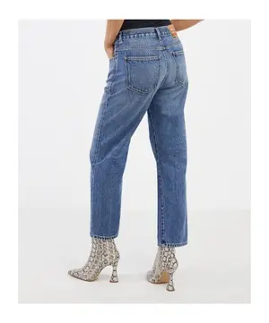 DIESEL® High-rise Straight-leg Jeans