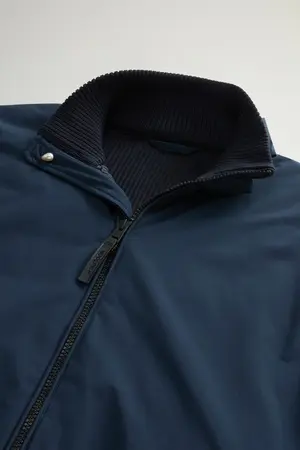 Woolrich Quilted Knit-sleeve Jacket