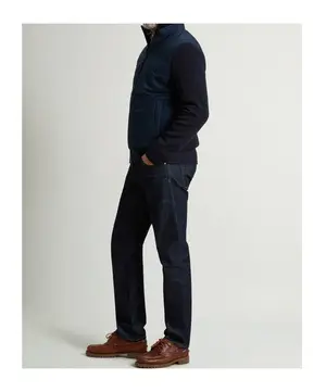 Woolrich Quilted Knit-sleeve Jacket