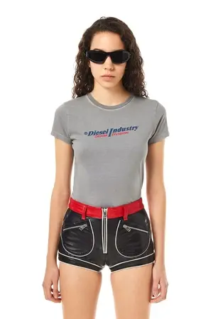 DIESEL® Slogan Print T-shirt