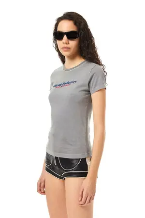 DIESEL® Slogan Print T-shirt