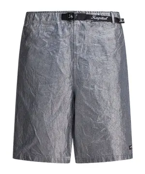 Kapital 12oz Metallic-effect Bermuda Shorts