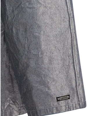 Kapital 12oz Metallic-effect Bermuda Shorts
