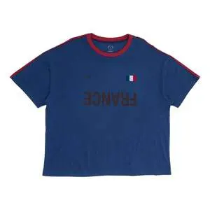 TRAVIS SCOTT X Nike France Total 90 T-shirt - Blue