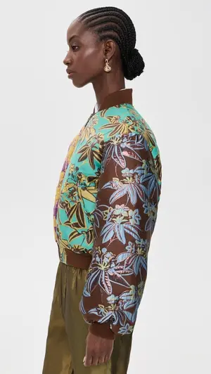 ALEMAIS Bodie Jacquard Bomber Jacket