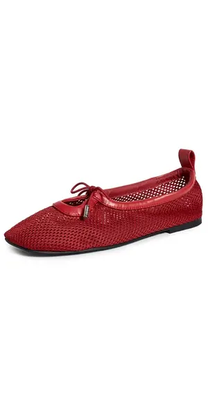 ALOHAS Rosalind Mesh Flats - Red