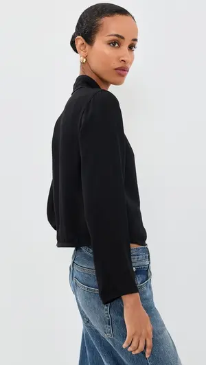 FRAME The Silk Salon Top