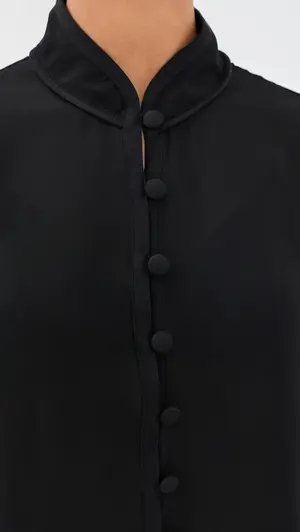 FRAME The Silk Salon Top