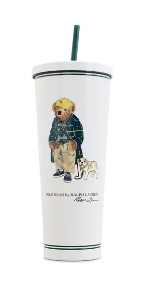 Polo Ralph Lauren Bear Iced Beverage Cup - Toggle Bear