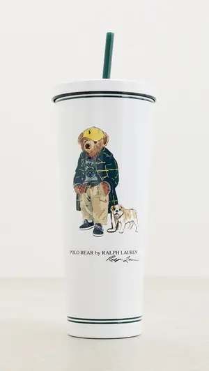 Polo Ralph Lauren Bear Iced Beverage Cup