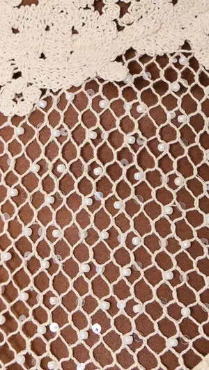FRAME The Mesh Glimmer Top