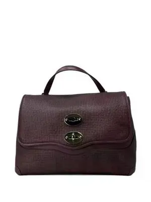 ZANELLATO Small Postina Cestaia Textured-leather Tote Bag - Red