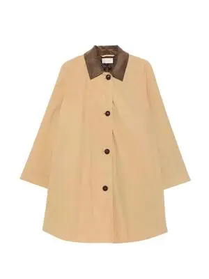 THE ROW Ina Corduroy-collar Coat
