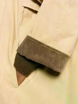 THE ROW Ina Corduroy-collar Coat