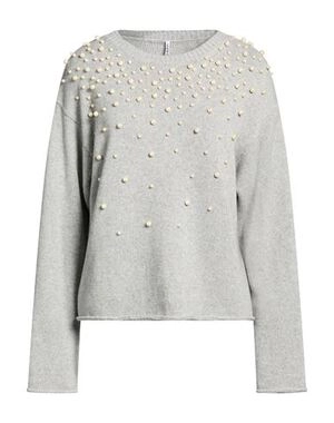 Liviana Conti Sweater Light Size Cashmere, Polyamide - Grey