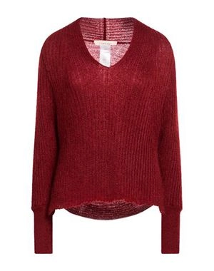 Liviana Conti Sweater Brick Size Mohair Wool, Polyamide, Wool