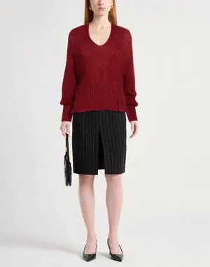 Liviana Conti Sweater Brick Size Mohair Wool, Polyamide, Wool