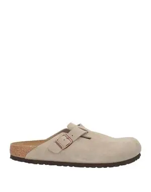 BIRKENSTOCK Boston Mules & Clogs Size Leather