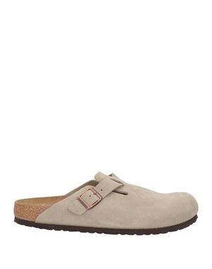 BIRKENSTOCK Boston Man Mules & Clogs Taupe Size 10 Leather Taupe