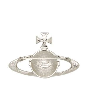 VIVIENNE WESTWOOD Bas Relief Brooch Brooch Brass