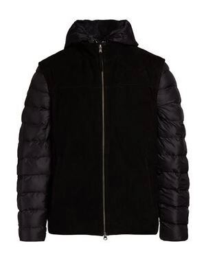 ANDREA D'AMICO Puffer Tan Size Goat Skin, Nylon - Black