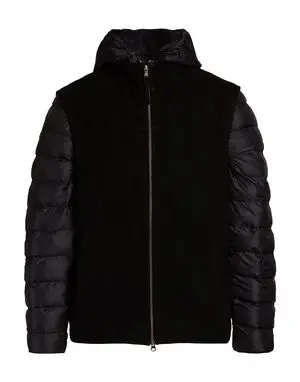 ANDREA D'AMICO Puffer Tan Size Goat Skin, Nylon - Black
