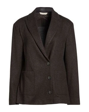 Max Mara Blazer Dark Size Viscose, Polyester, Elastane - Brown