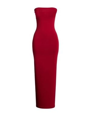 Wolford Maxi Dress Burgundy Size Polyamide, Elastane
