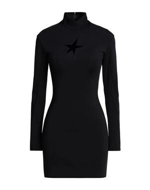 MUGLER Mini Dress Size Recycled Polyamide, Elastane - Black