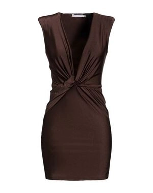 HOUSE OF AMEN Mini Dress Dark Size Polyamide, Elastane