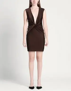 HOUSE OF AMEN Mini Dress Dark Size Polyamide, Elastane