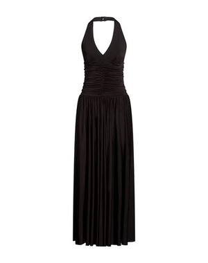 VICOLO Maxi Dress Size Polyester, Elastane - Black