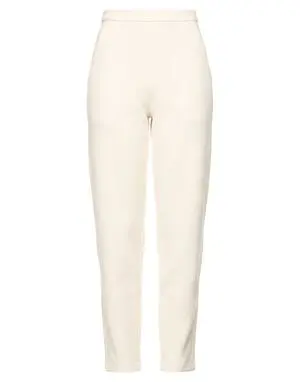 Max Mara Pants Cream Size Cotton, Polyester