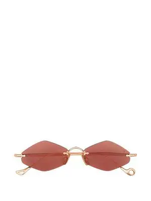 EYEPETIZER Dunmore Geometric-frame Sunglasses - Pink