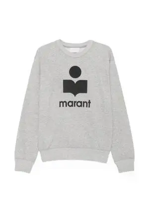 MARANT Logo-print Sweatshirt - Grey