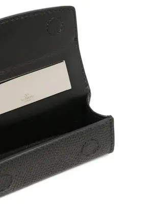 Valentino Garavani Vlogo Signature Leather Lipstick Keychain