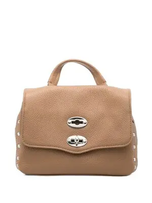 ZANELLATO Postina Daily Baby Leather Handbag - Brown