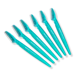 ALMOST FAMOUS Dermaplaning Razors Set - Green