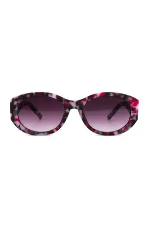 CAMPO MARZIO ROMA 1933 Jacqueline Fashionable Lightweight Uv Protection Sunglasses - Granite