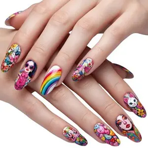 XPNAIL Nail Polish Strips Fiesta Set16ct