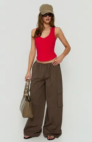 Princess Polly Lunea Wide Leg Cargo Pants