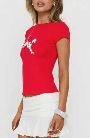 Princess Polly Dalmation Love Graphic Baby Tee