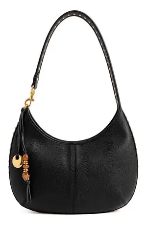 Rebecca Minkoff Delancey Leather Hobo - Black