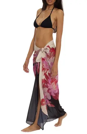 BECCA By Rebecca Virtue Sarong Swim Cover-up