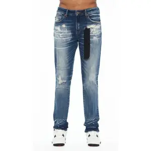 CULT OF INDIVIDUALITY Rocker Slim Straight Leg Jeans - Spruce