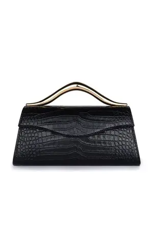 Elie Saab The Petit Wave Handbag Black