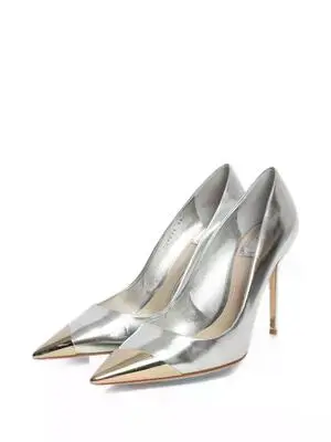 Dior Pointed Chrome Pumps