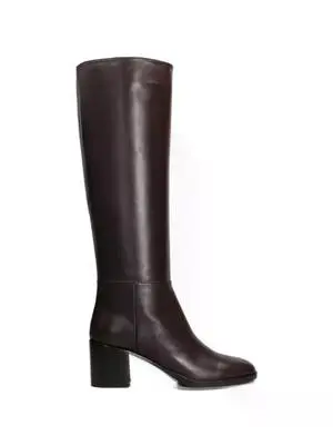 VIA ROMA 15 Leather Knee-high Boots