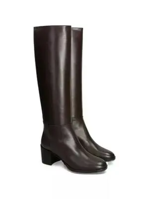VIA ROMA 15 Leather Knee-high Boots